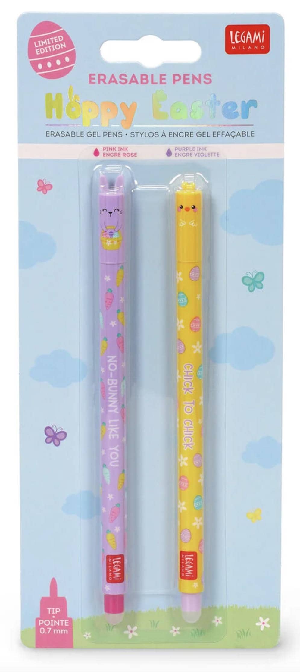 Stylo gel effaçable LEGAMI EASTER 2025 en édition limitée - Pâques ...