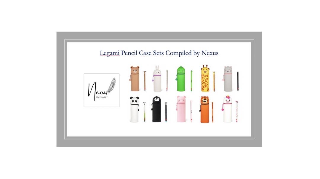 Legami Pencil Case Sets Curated by Nexus - Range of Designs to Choose ...
