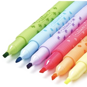 LEGAMI MAGIC HIGHLIGHTERS - Set of 6 Erasable Highlighters - Etsy
