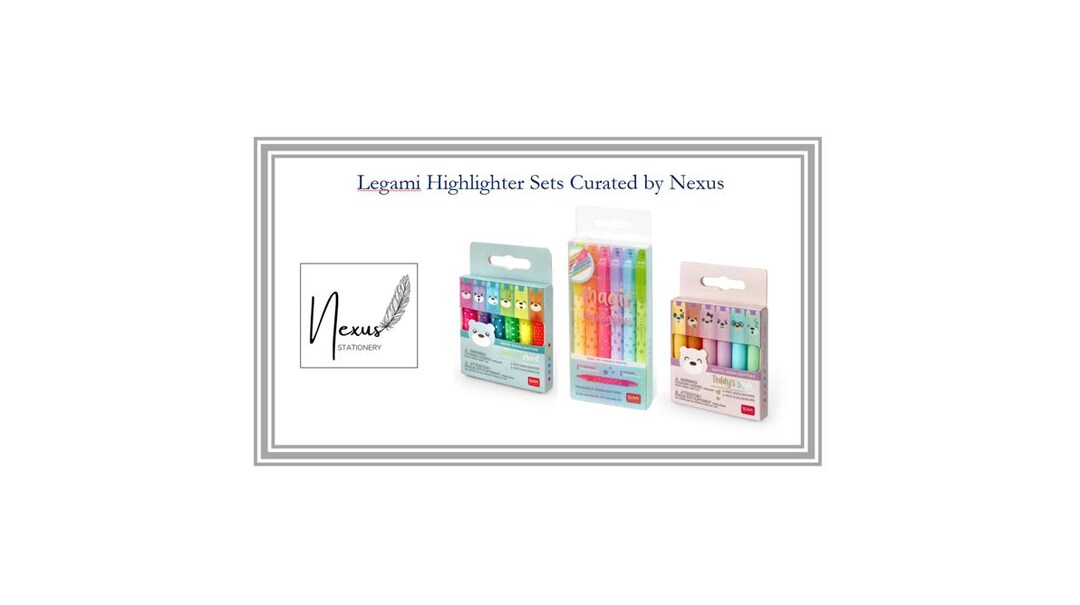 Legami Highlighter Sets Curated by Nexus - Etsy