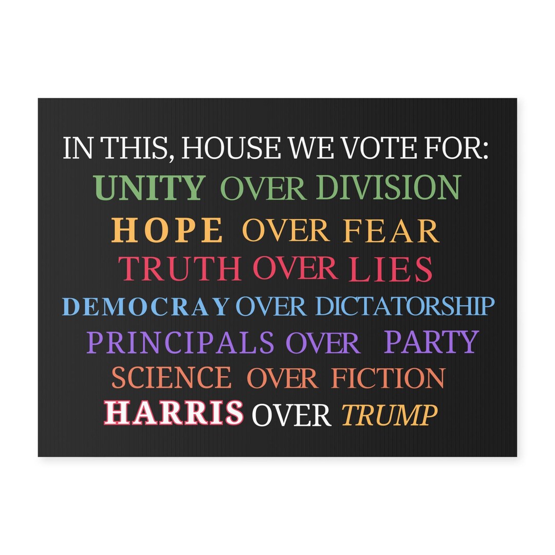 Roe Your Vote Like Your Rights Depend on It Yard Sign, Human Rights ...