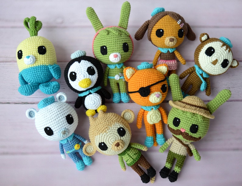 Octonauts,tweak Bunny,captain Barnacles,kwazii Cat,shellington,dashi ...