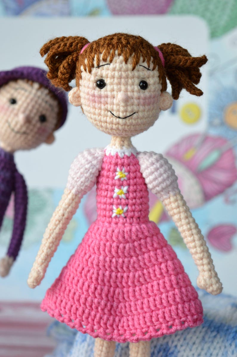 Pinkalicious Pinkerton Doll,pinkalicious&peterrific,crochet Doll,doll ...