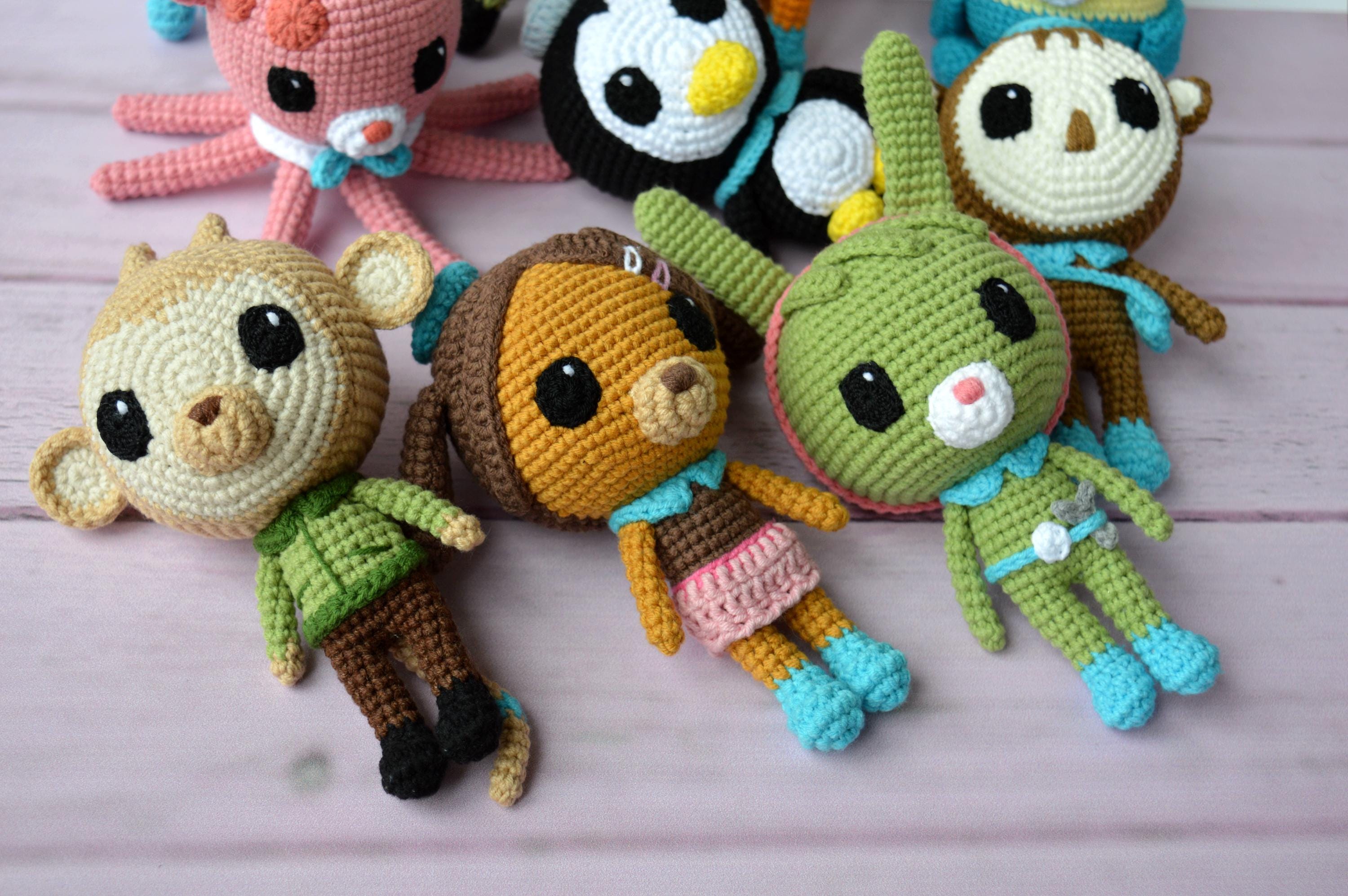 Octonauts,tweak Bunny,captain Barnacles,kwazii Cat,shellington,dashi ...