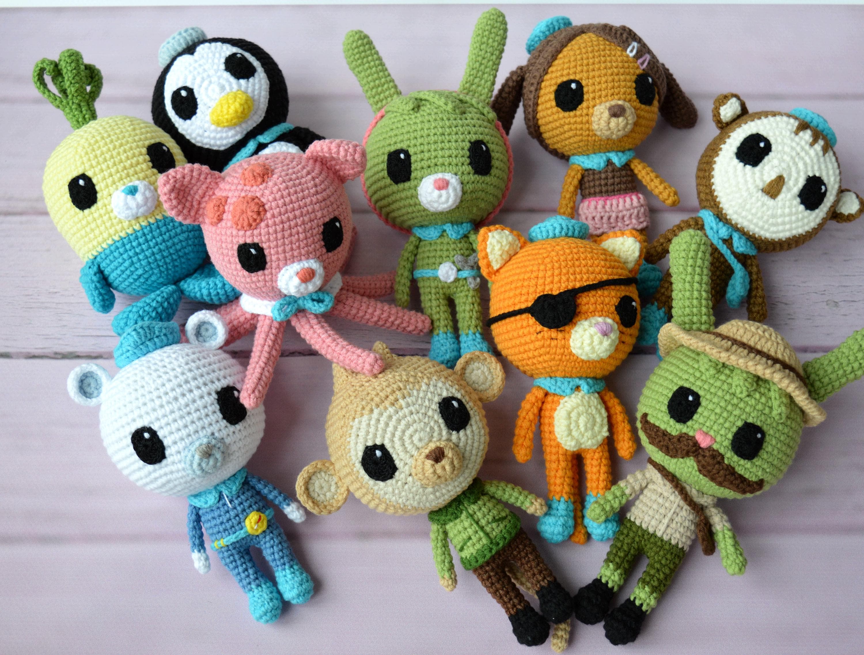 Octonauts,tweak Bunny,captain Barnacles,kwazii Cat,shellington,dashi ...