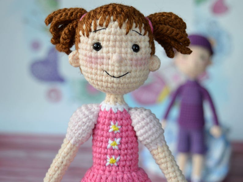 Pinkalicious Pinkerton Doll,pinkalicious&peterrific,crochet Doll,doll ...