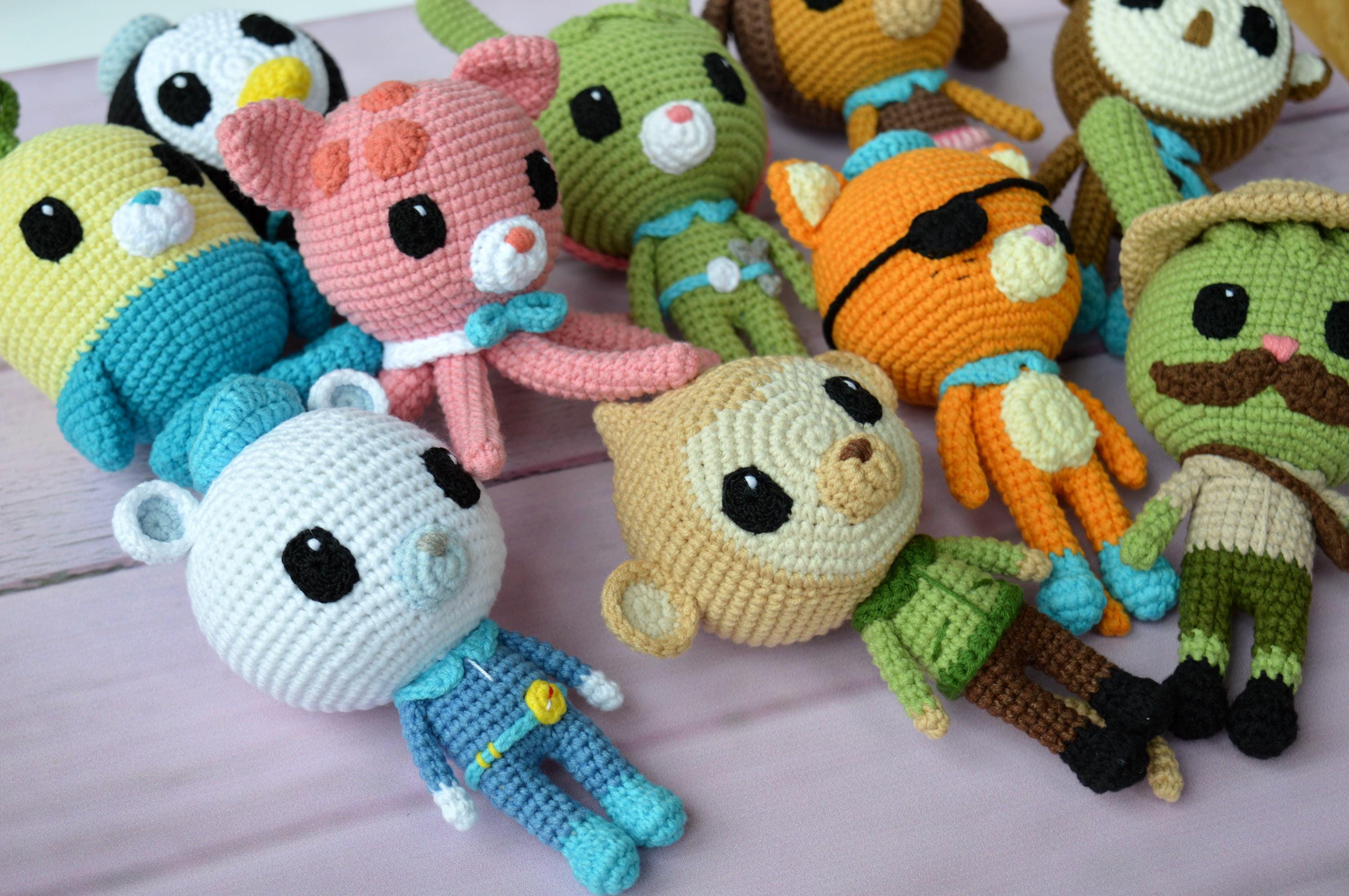 Octonauts,tweak Bunny,captain Barnacles,kwazii Cat,shellington,dashi ...