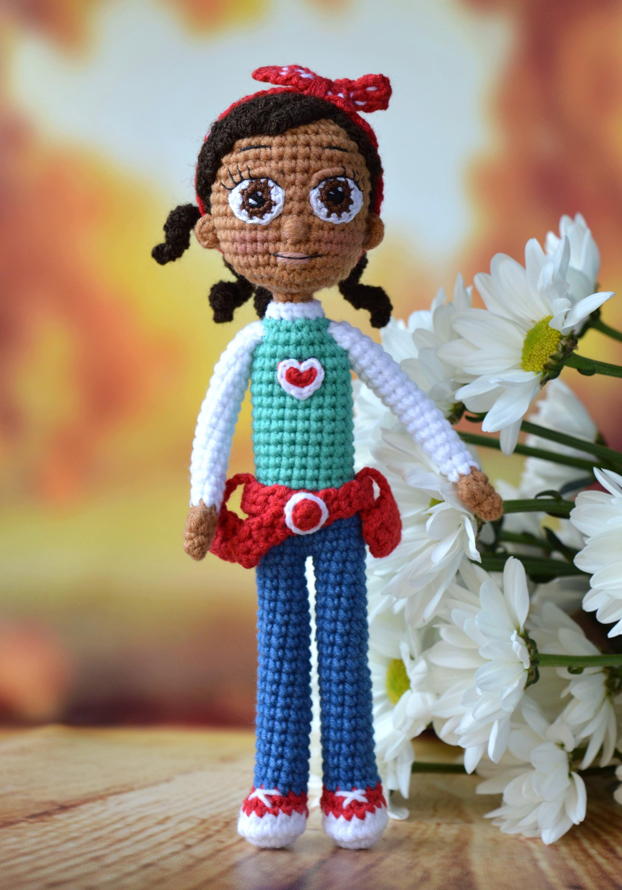 Ruby Doll, Rusty Rivets, Crochet Doll, Doll From Cartoon, Custom Doll ...