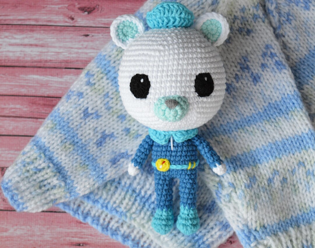 Captain Barnacles,octonauts Toys,crochet Dolls,kwazii,tunip,professor ...