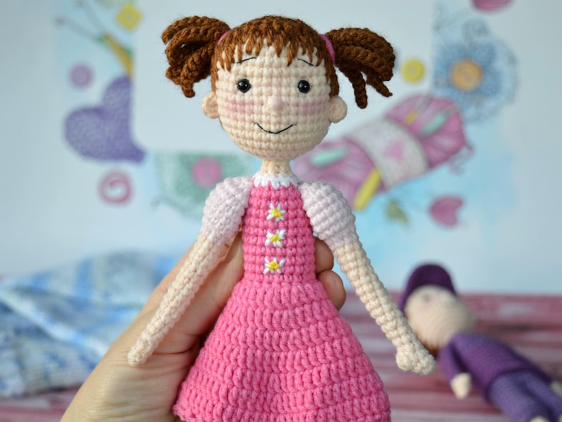 Pinkalicious Pinkerton Doll,pinkalicious&peterrific,crochet Doll,doll ...