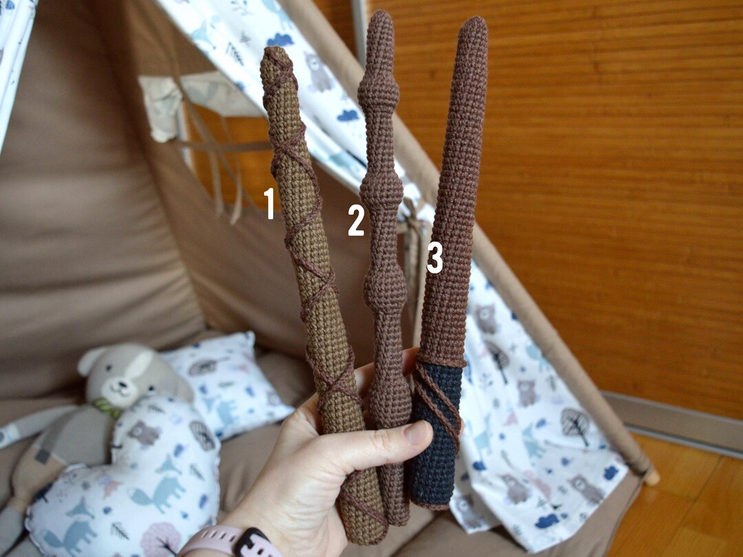 Magic Wands, Crochet Wand,custom Wand,wand for Kids,handmade Wands,wand ...