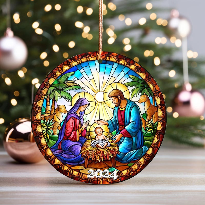 Christian Ornaments - Etsy