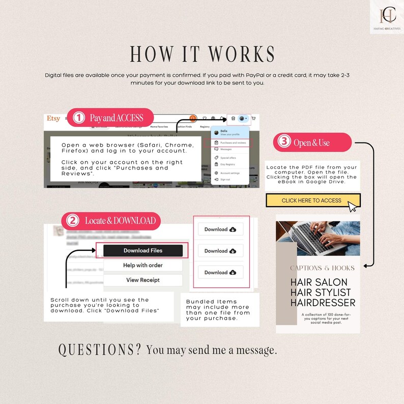 Salon Social Media Caption Pack Hairstylist and Hairdresser Quotes ...
