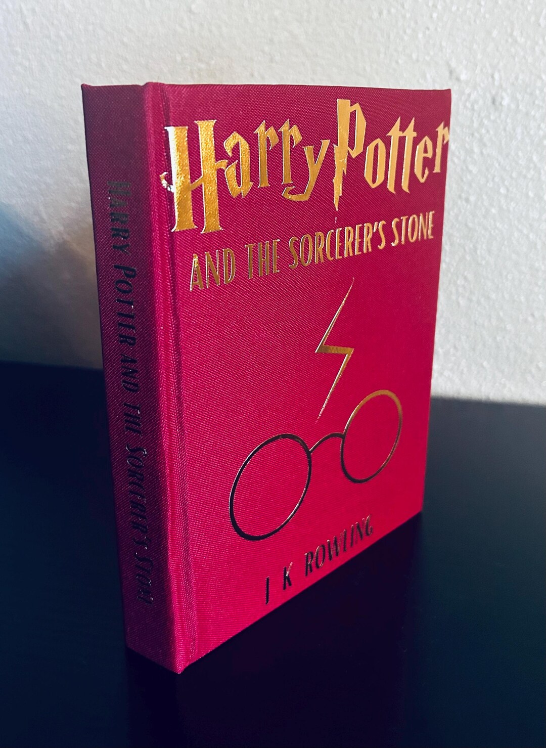 Harry Potter and the Sorcerers Stone Rebinded Book - Etsy