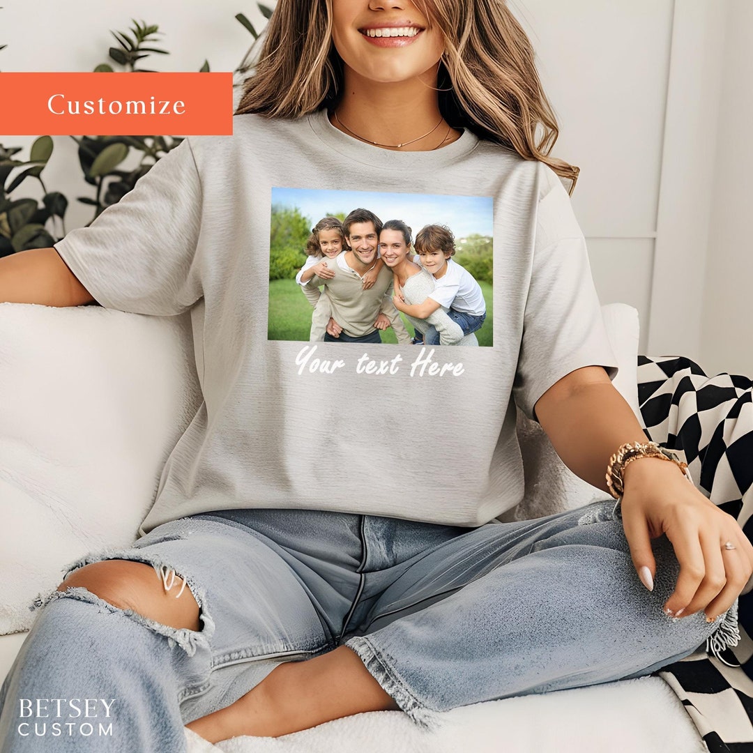 Custom Shirt With Picture, Custom Shirt With Photo, Custom Picture ...
