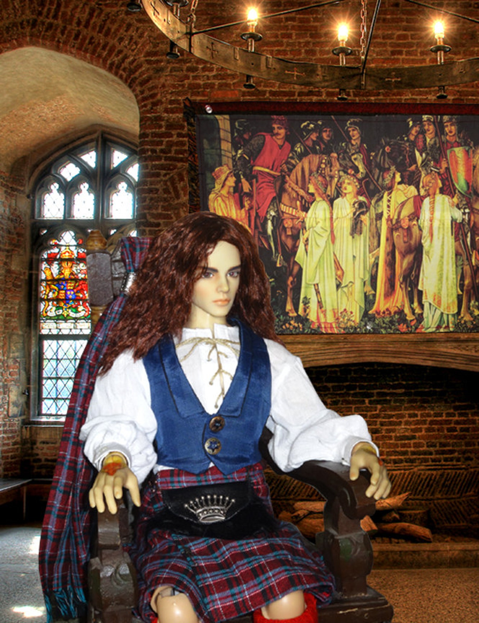 Easing the Pattern #3 - "laddie" Scottish Pattern for Iplehouse EID Boy ...