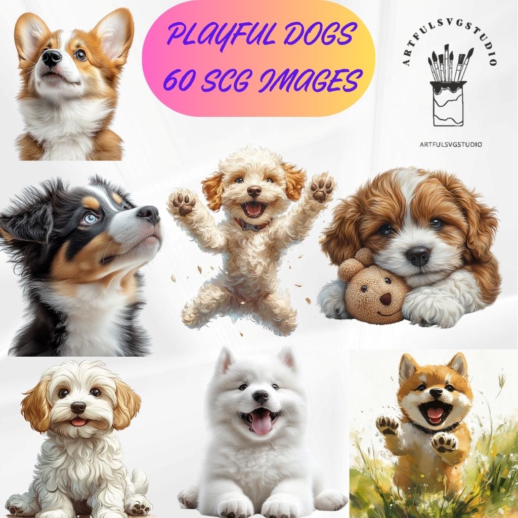 Dog Designs Svg Bundle, Animal Svg, Dog Clipart, Cut File for Cricut - Etsy