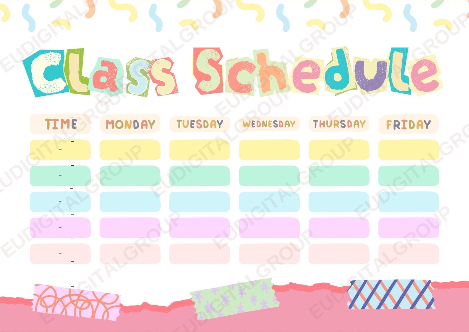 Editable Syllabus, Digital Study Planner, Digital Student Planner ...