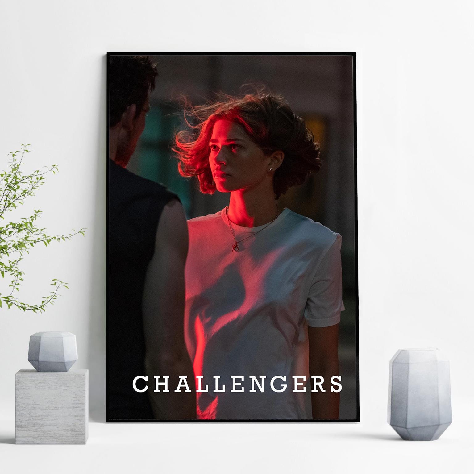 Challengers Movie Poster, Wrapped Frame Poster, Canvas Print, Room ...