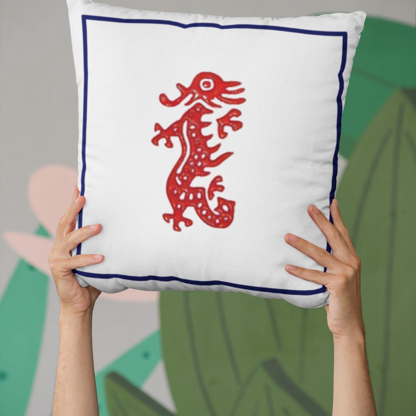 Mahjong Pillow, Mahjong Gift, American Mahjong, Mahjong Decor, Mahjong ...