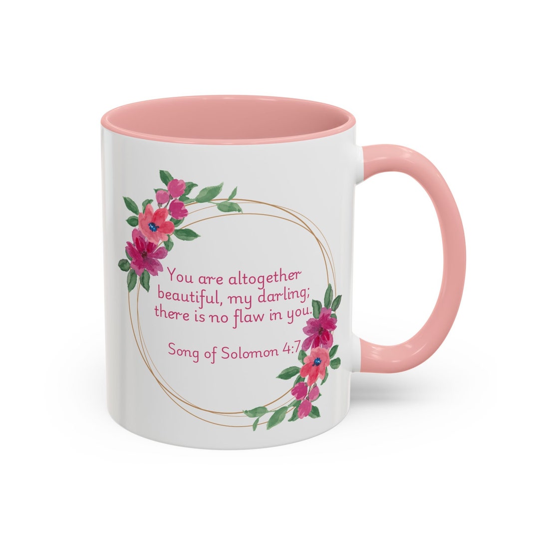 Bible Verse, Song of Solomon, Teacup, Coffee Cup, Beautiful - Etsy