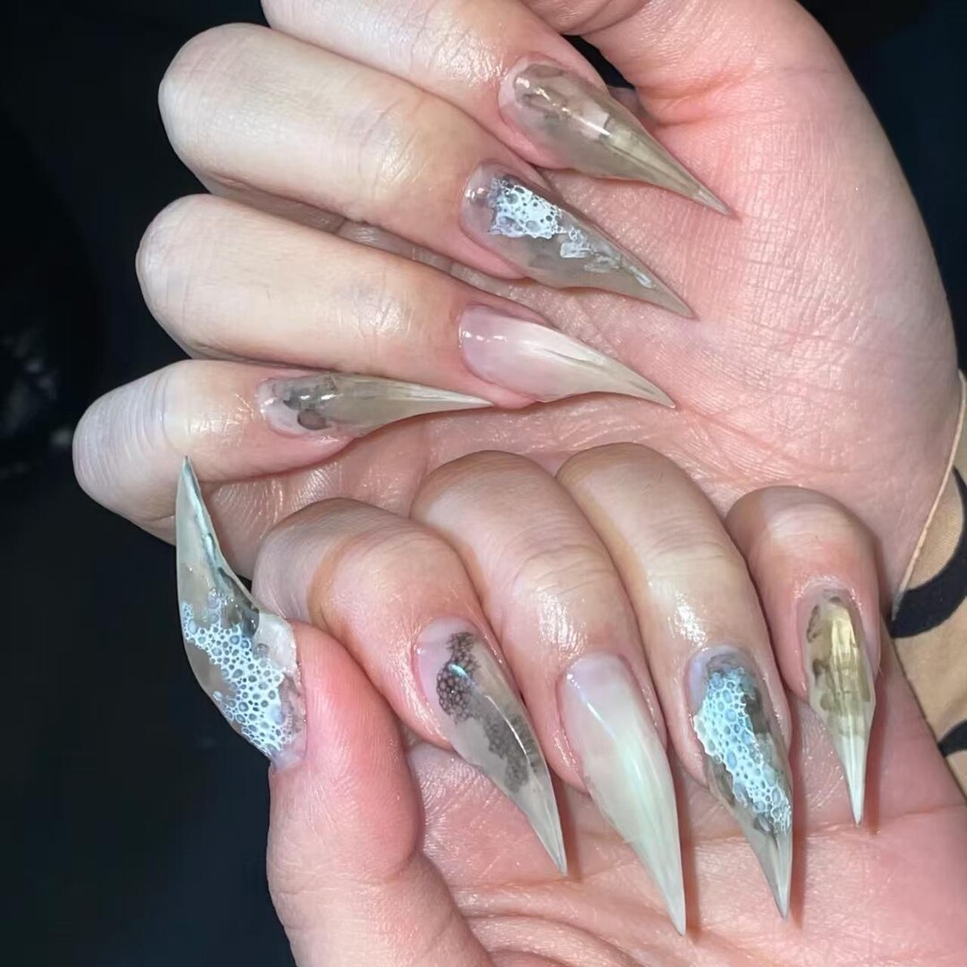 919 Nail Studio | Werewolf Claw Press on Nails Gothic Nails Claw Nails ...