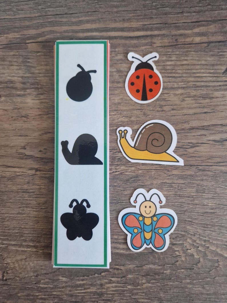 Shadow Matching Game Digital Download Fun Educational PDF for Kids 22 ...