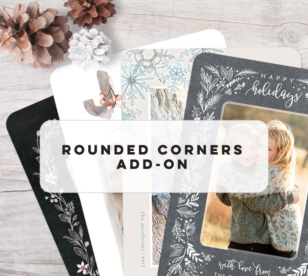 Rounded Corners Add-on Extra - Etsy