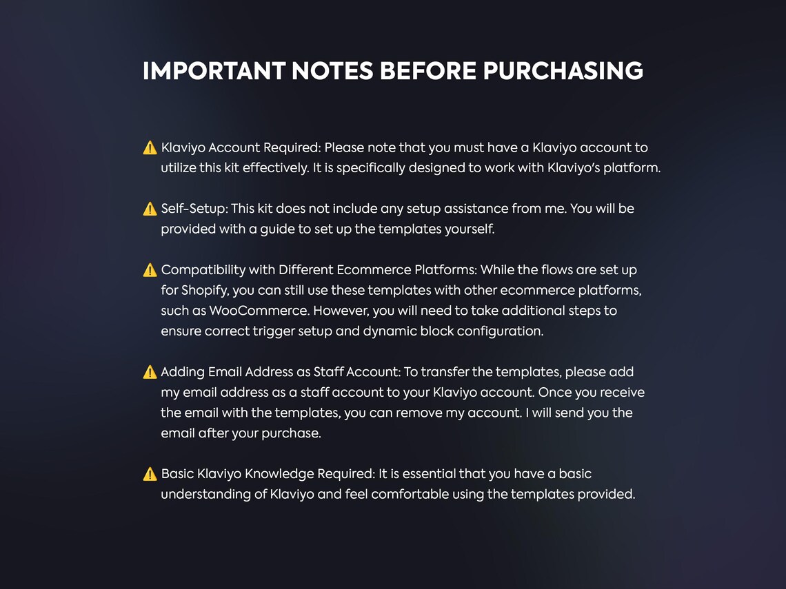 Post-purchase Thank You Email Templates for Klaviyo | Klaviyo Automated ...