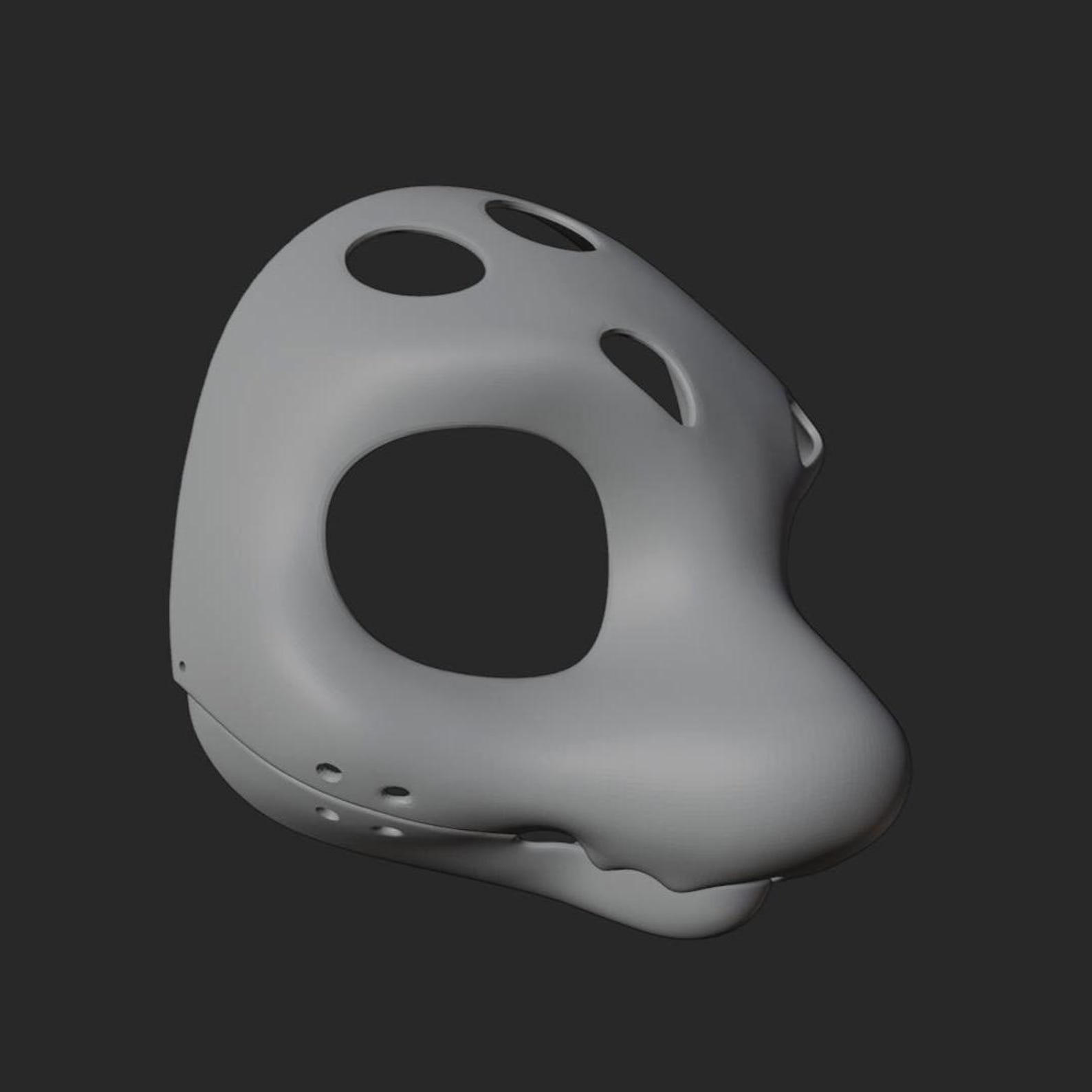 Novabeast Fursuit Head Base｜custom Size｜kemono｜halloween Party Gift ...