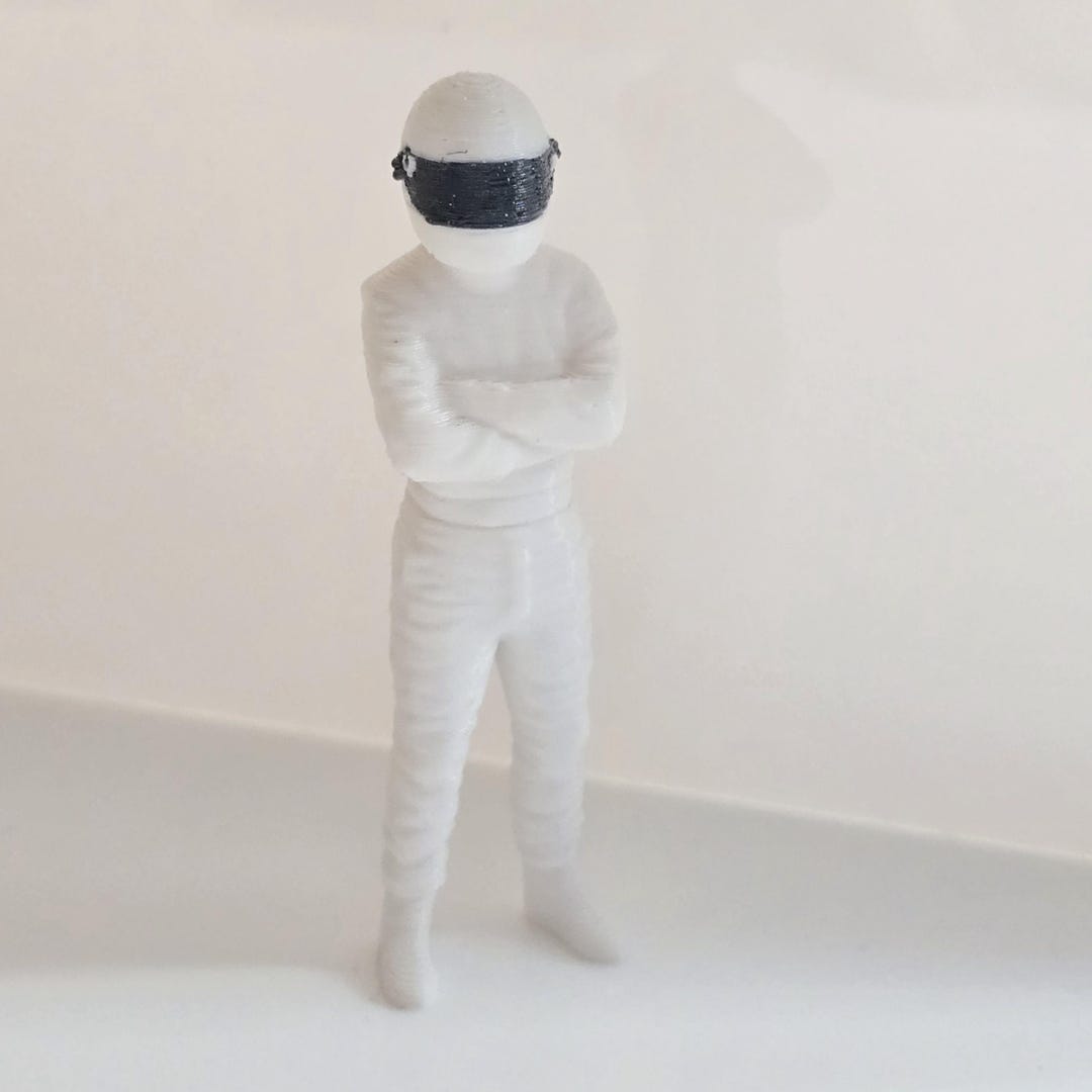 THE STIG 3D Printed, Model Figure, Vintage, Retro, Car Enthusiast Gift ...
