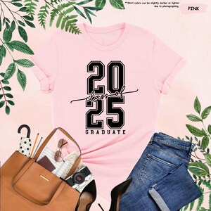 Class of 2025 Graduate Shirt, Graduation Gift, Senior Class Tee ...