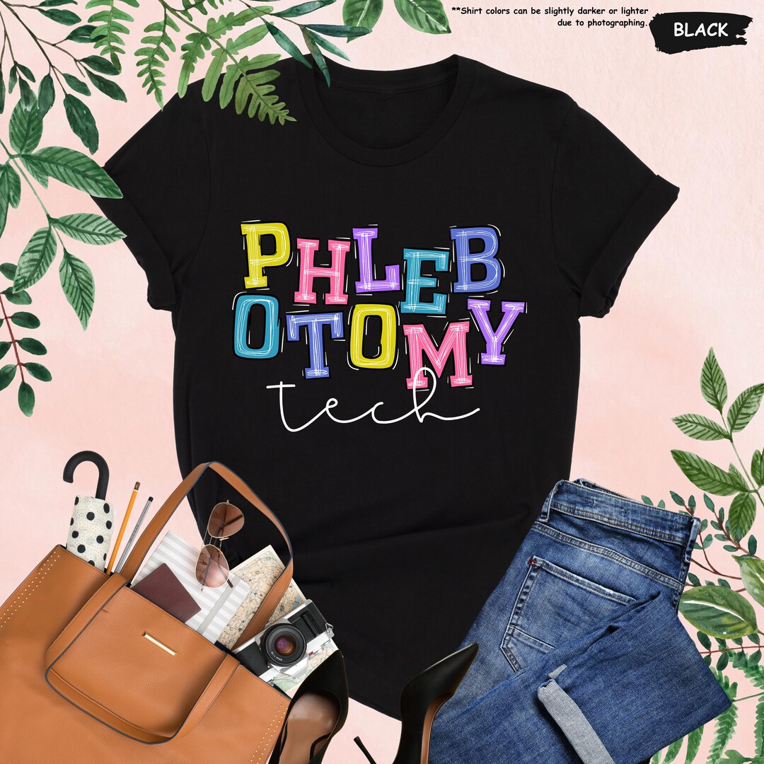 Phlebotomy Tech Shirt, Laboratory Technician Tee, RN ER Nurse Gift ...