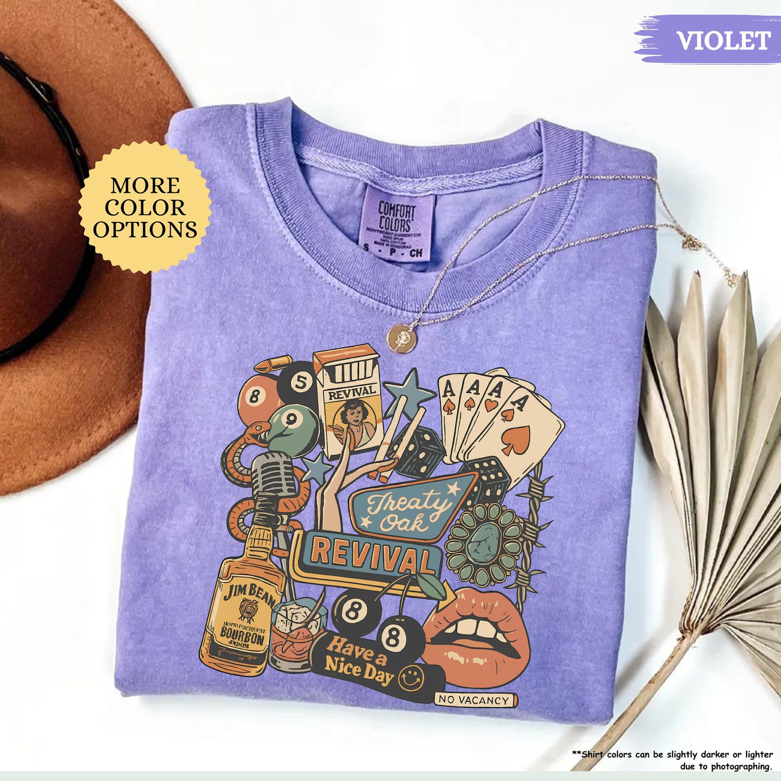 Comfort Colors® Treaty Oak Revival Shirt, Country Music Shirt, Western ...