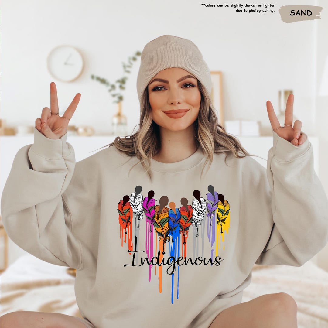 Indigenous Day Sweatshirt, Native American Woman Hoodie, Indigenous ...
