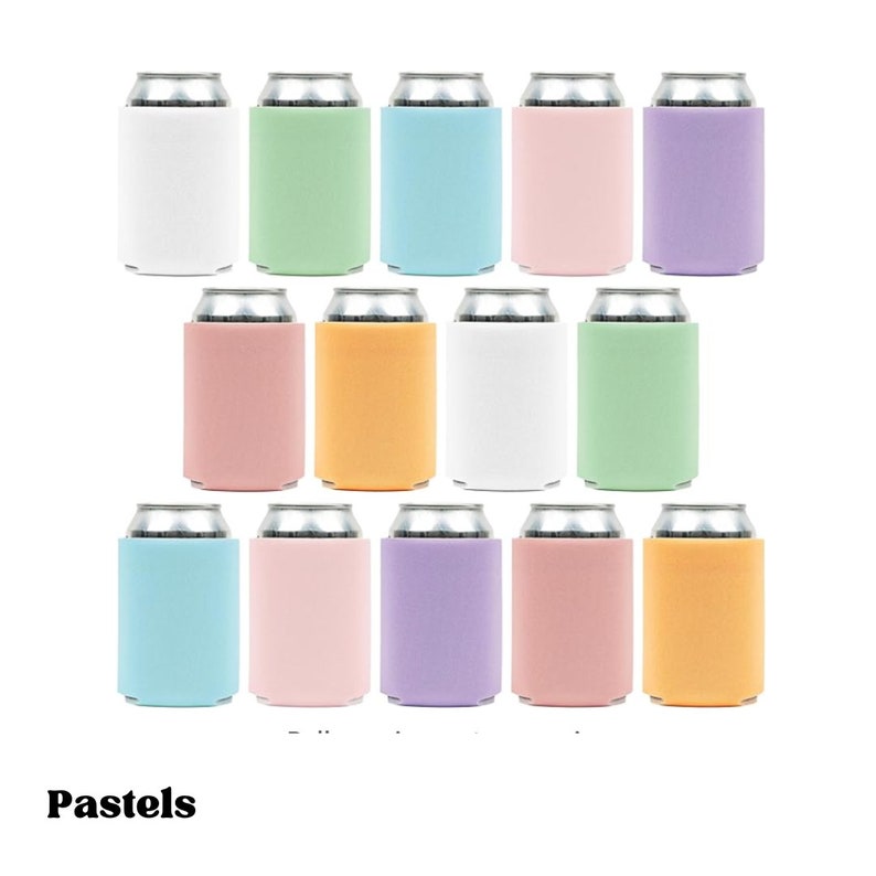 Custom Can Koozies 12 Oz (5 Pack) - Etsy