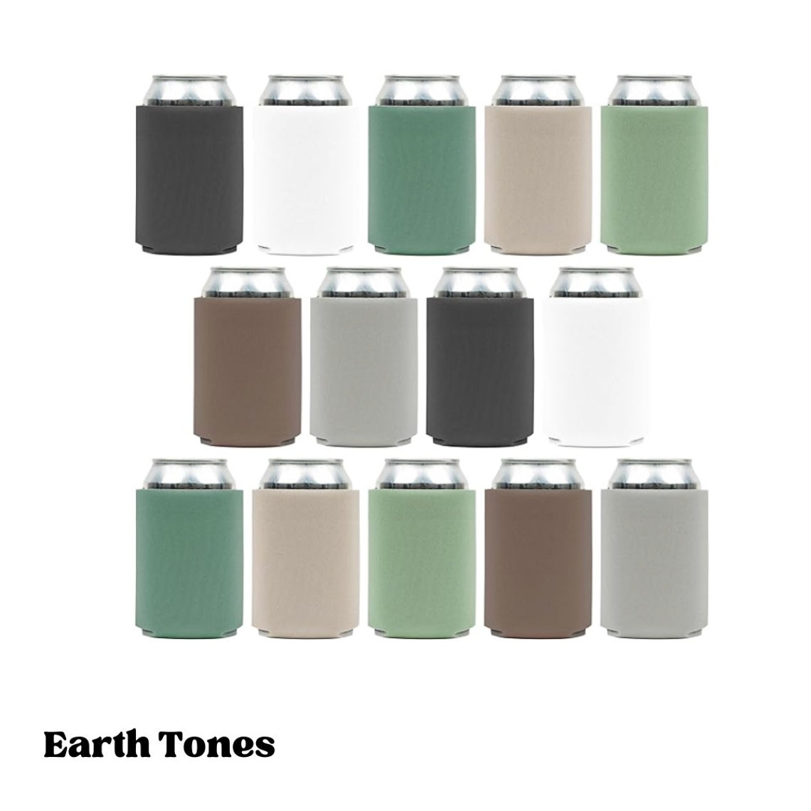 Custom Can Koozies 12 Oz (5 Pack) - Etsy