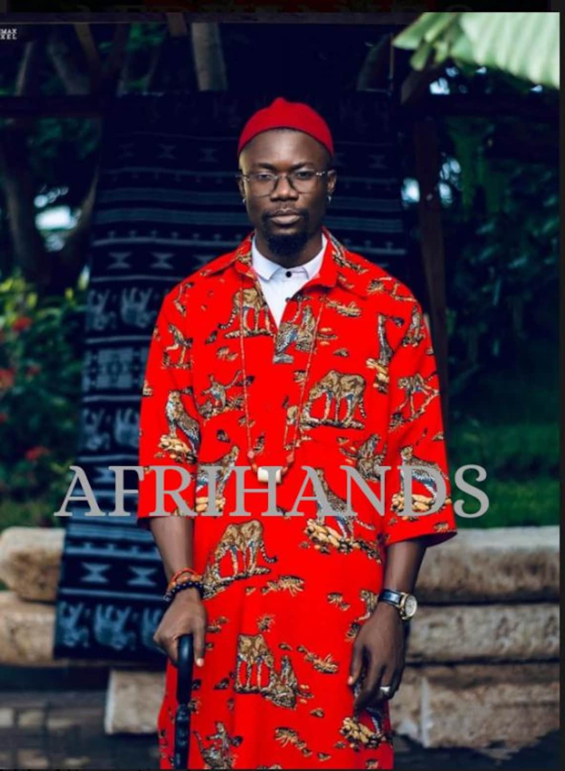 Traditional Isi Agu Igbo Suit, African Men's Wedding Attire , Senator ...