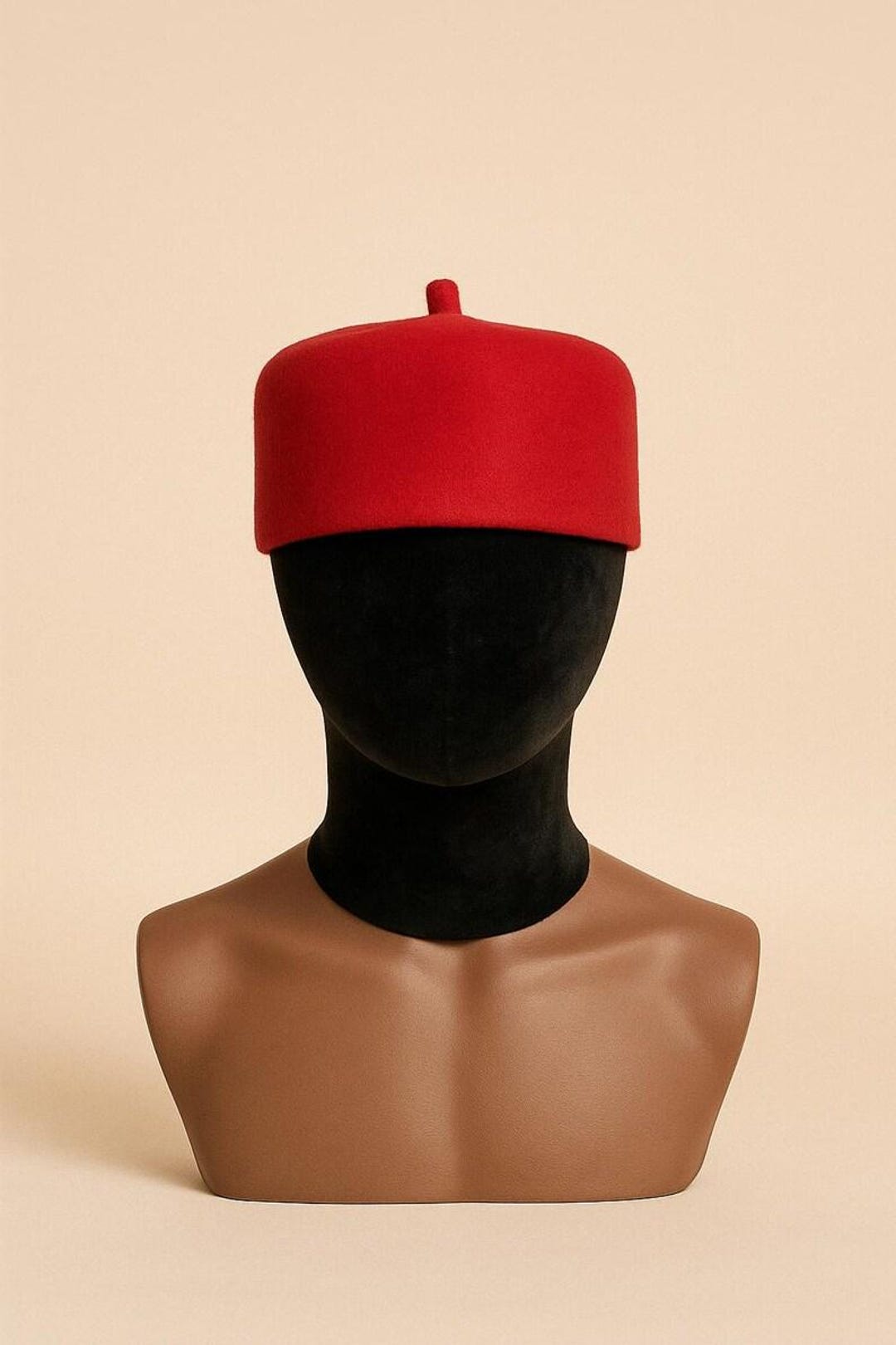 Igbo Red Cap, Chieftaincy, Igbo Royal, African Royal Cap, Traditional ...