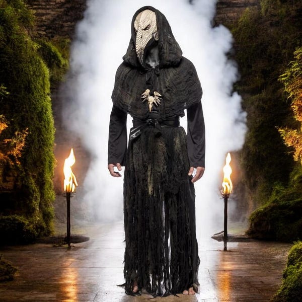 Medieval Plague Doctor Costume - Etsy