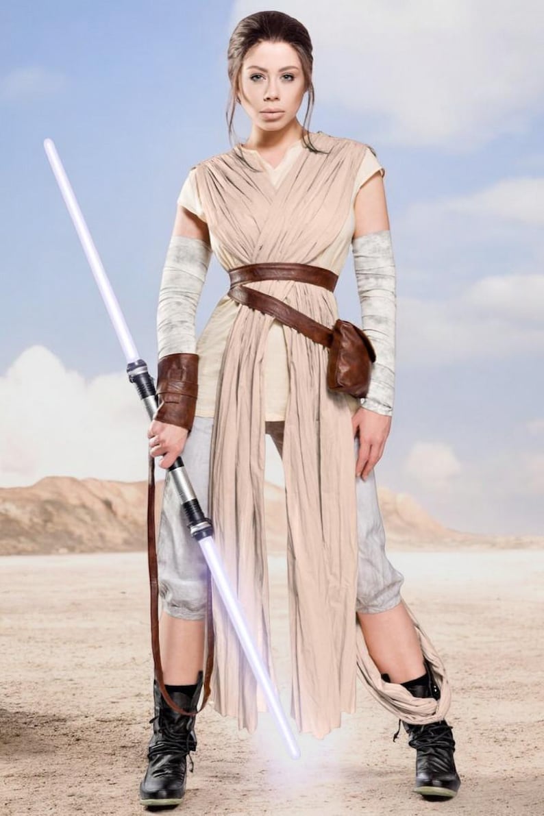 Rey Skywalker Costume, Star Wars Costume, Costume Halloween, Cosplay ...