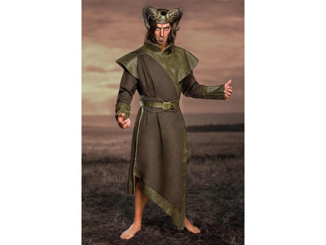 Witcher Demon Costume, Medieval Costume, Witch Larp Costume, Occult ...