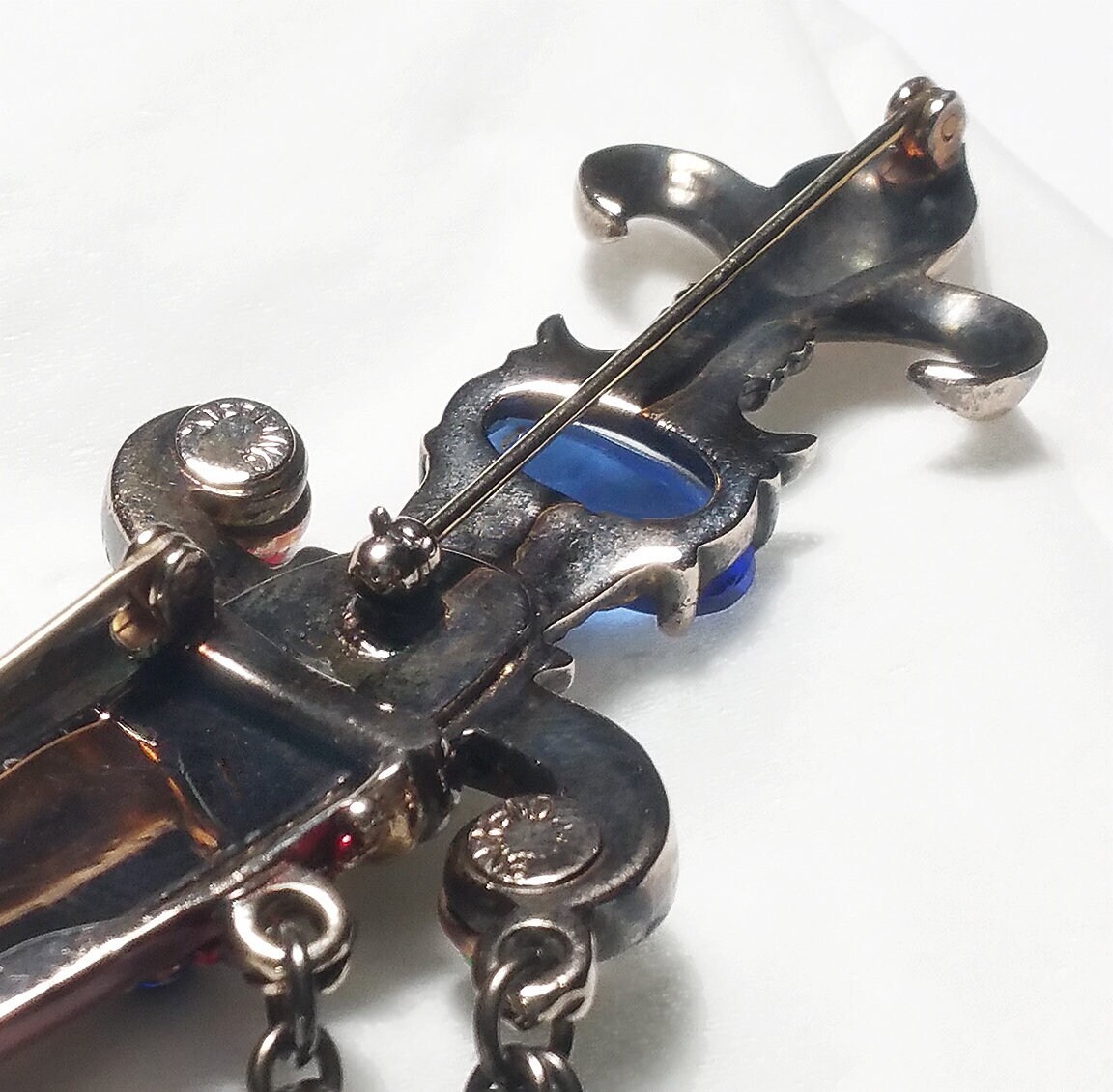 Vintage Sword in Scabbard Brooch Urie Mandel / Murray Slater - Etsy