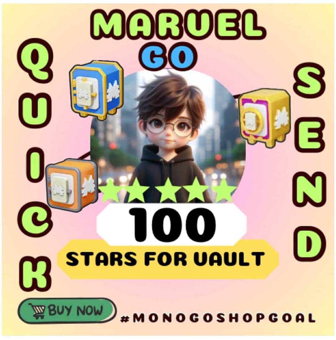 Mono Go Stars for Vault L 100 Stars per Orderl READ DESCRIPTION L Fast ...