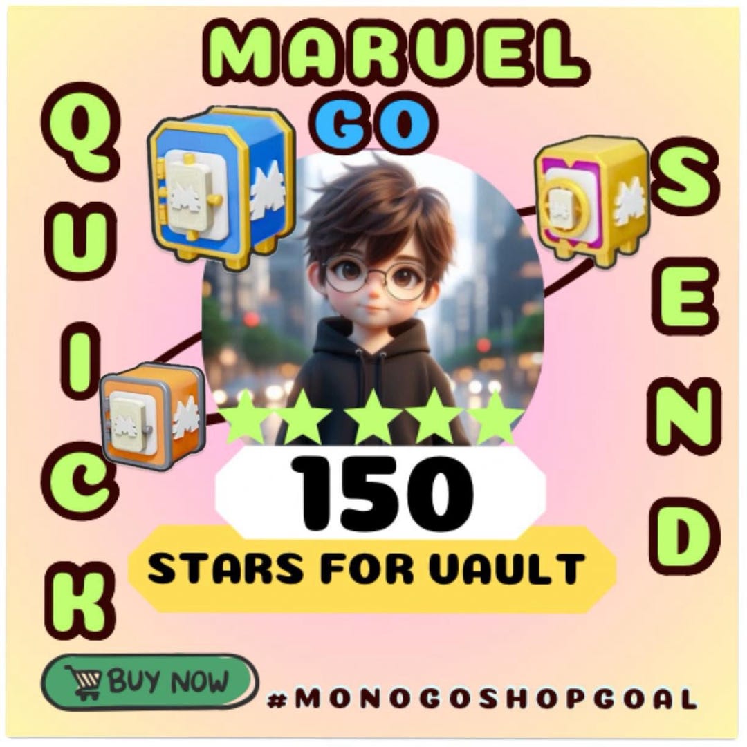 Mono Go Stars for Vault L 150 Stars per Orderl READ DESCRIPTION L Fast ...