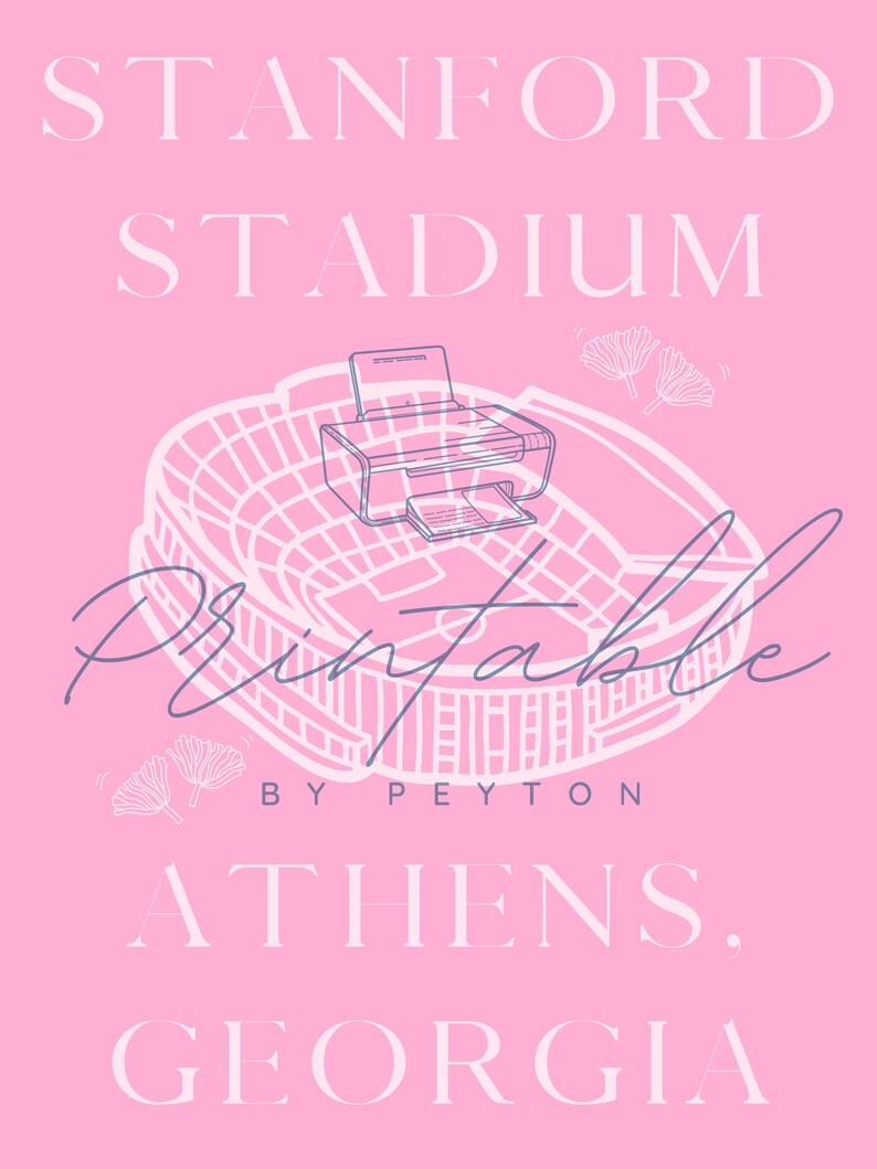 University of Georgia Cute Preppy Prints - Etsy