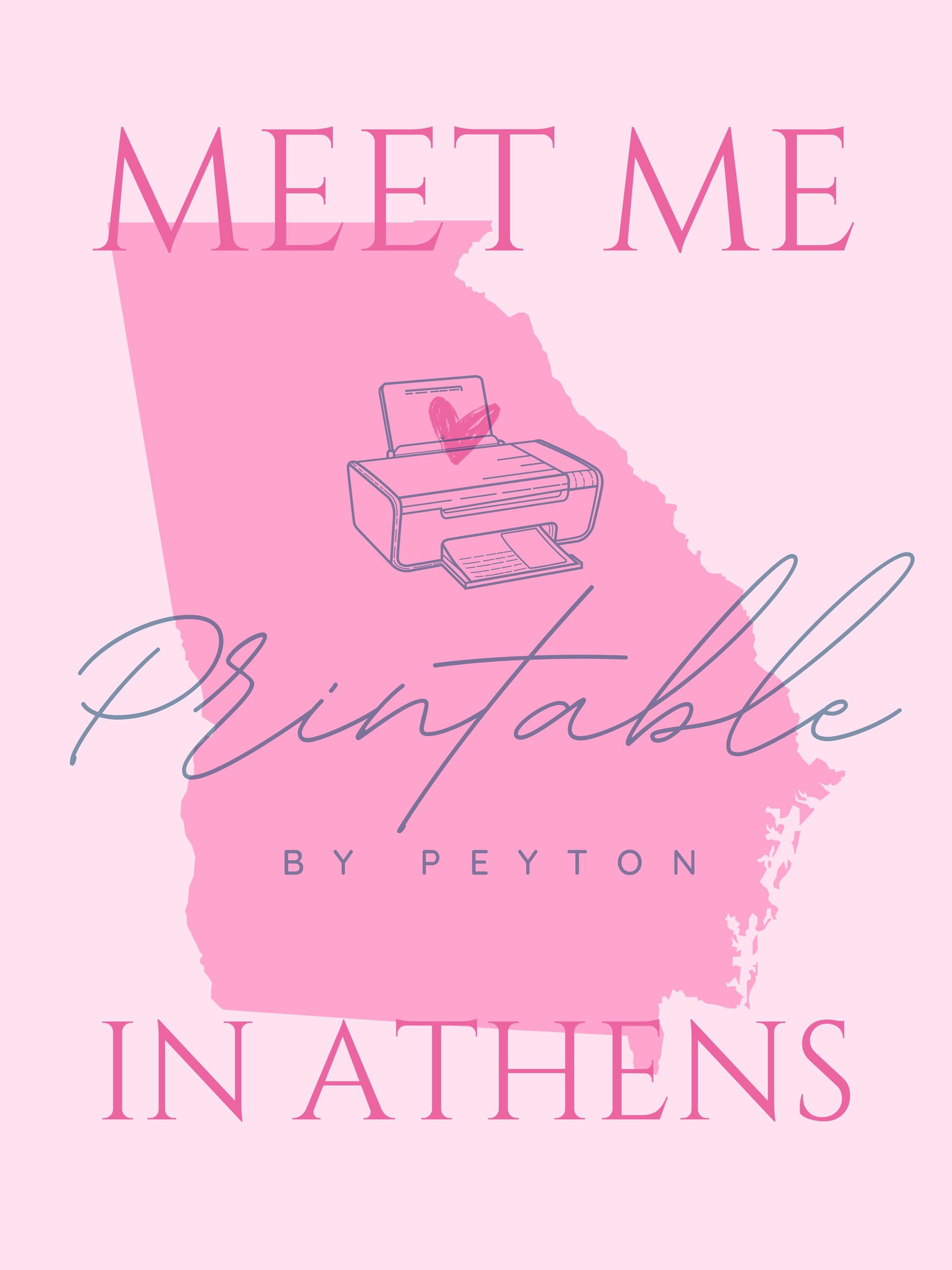 University of Georgia Cute Preppy Prints - Etsy