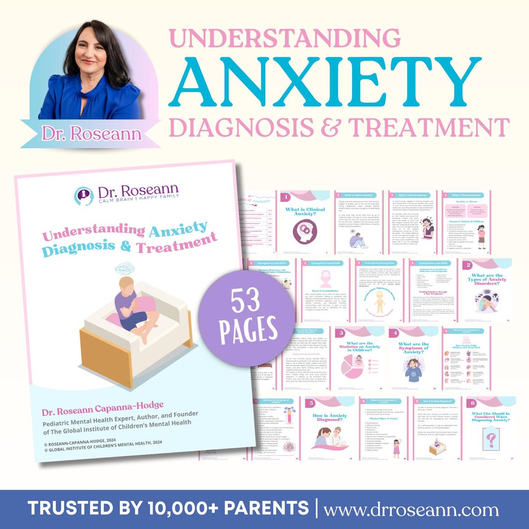 Understanding Anxiety in Kids and Teens, Anxiety Worksheets, Therapy ...
