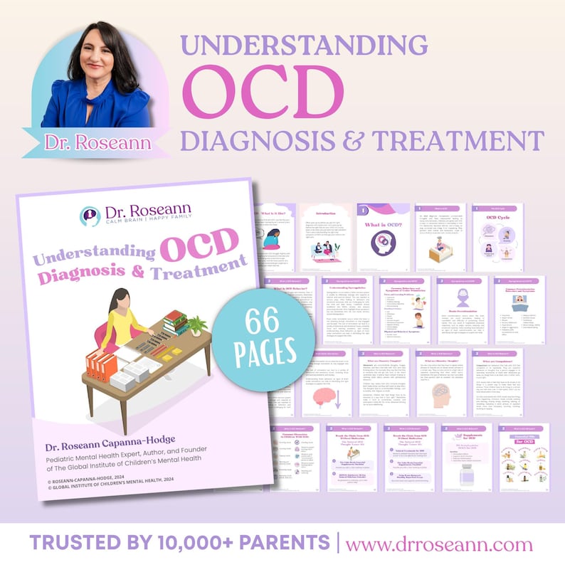 OCD Emotional Regulation Handout for Kids & Teens (digital Download) - Etsy
