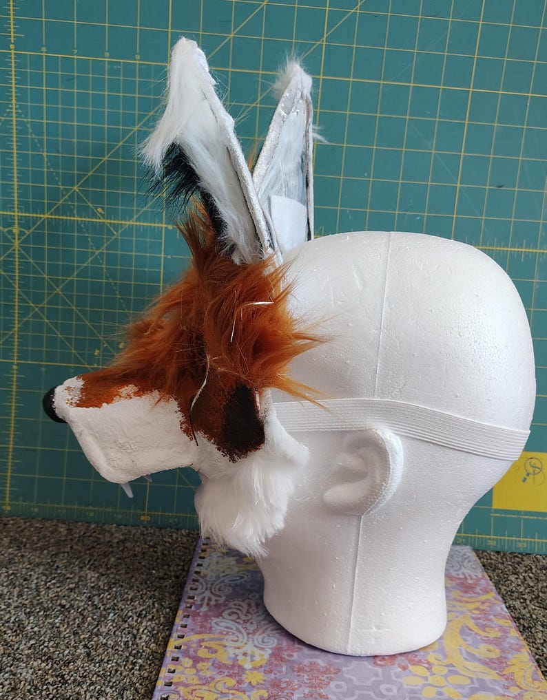 Red Fox Mask - Etsy